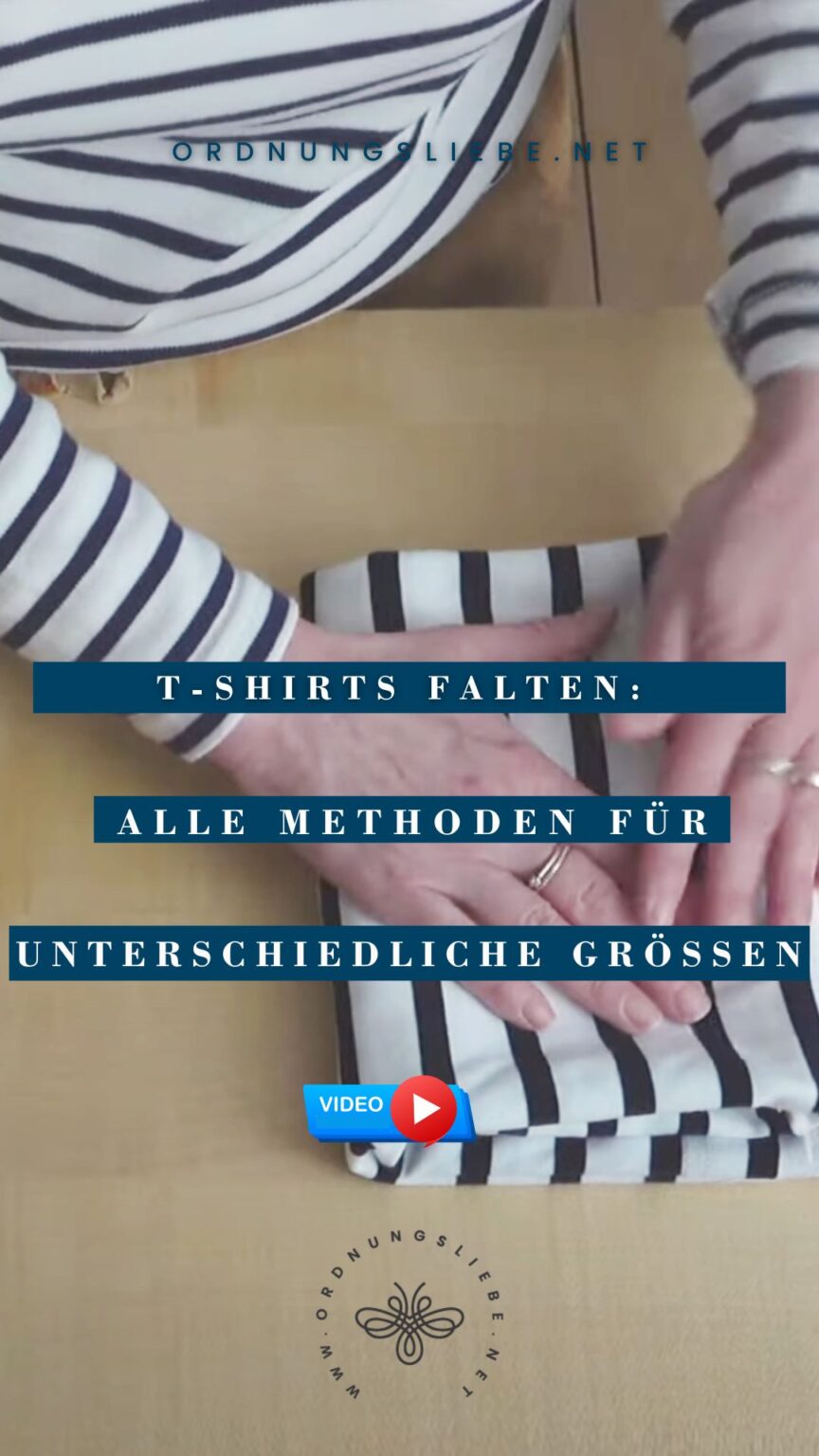 5 unterschiedliche Methoden, ein T-Shirt zu falten